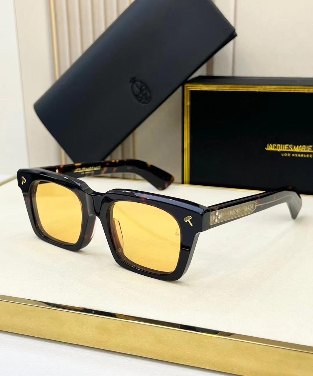 Jacques Marie Mage Yellow Luxury Sunglasses Stylish Premium Sunglasses ...