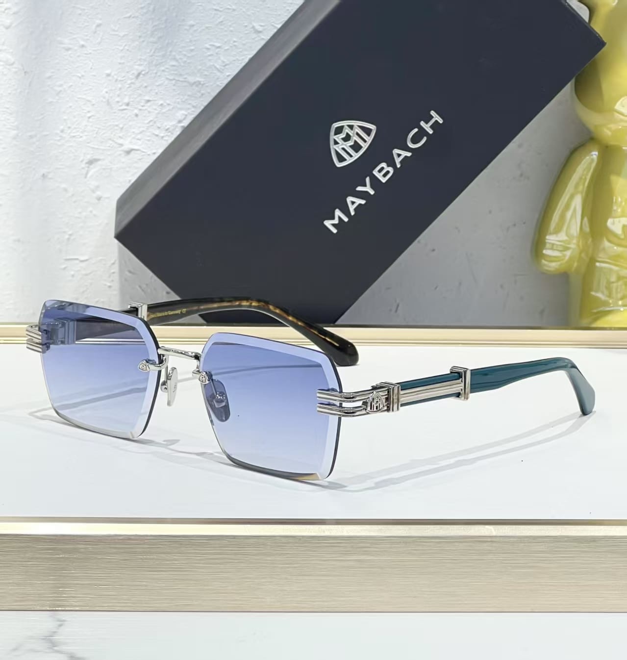 Maybach Blue Luxury Sunglasses Stylish Premium Sunglasses - Affordable ...