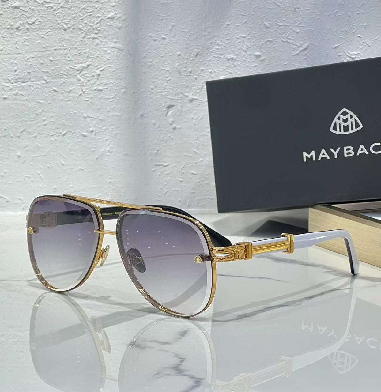 Maybach Black & Golden Luxury Sunglasses Stylish Premium Sunglasses ...