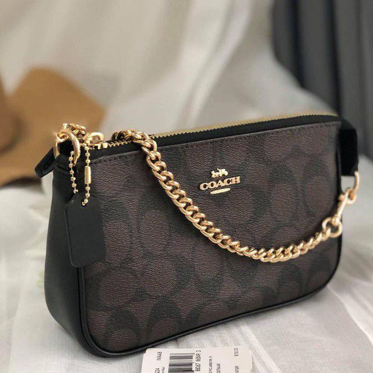 Coach Georgie Shoulder Bag In Blocked Signature Canvas | Voguemine