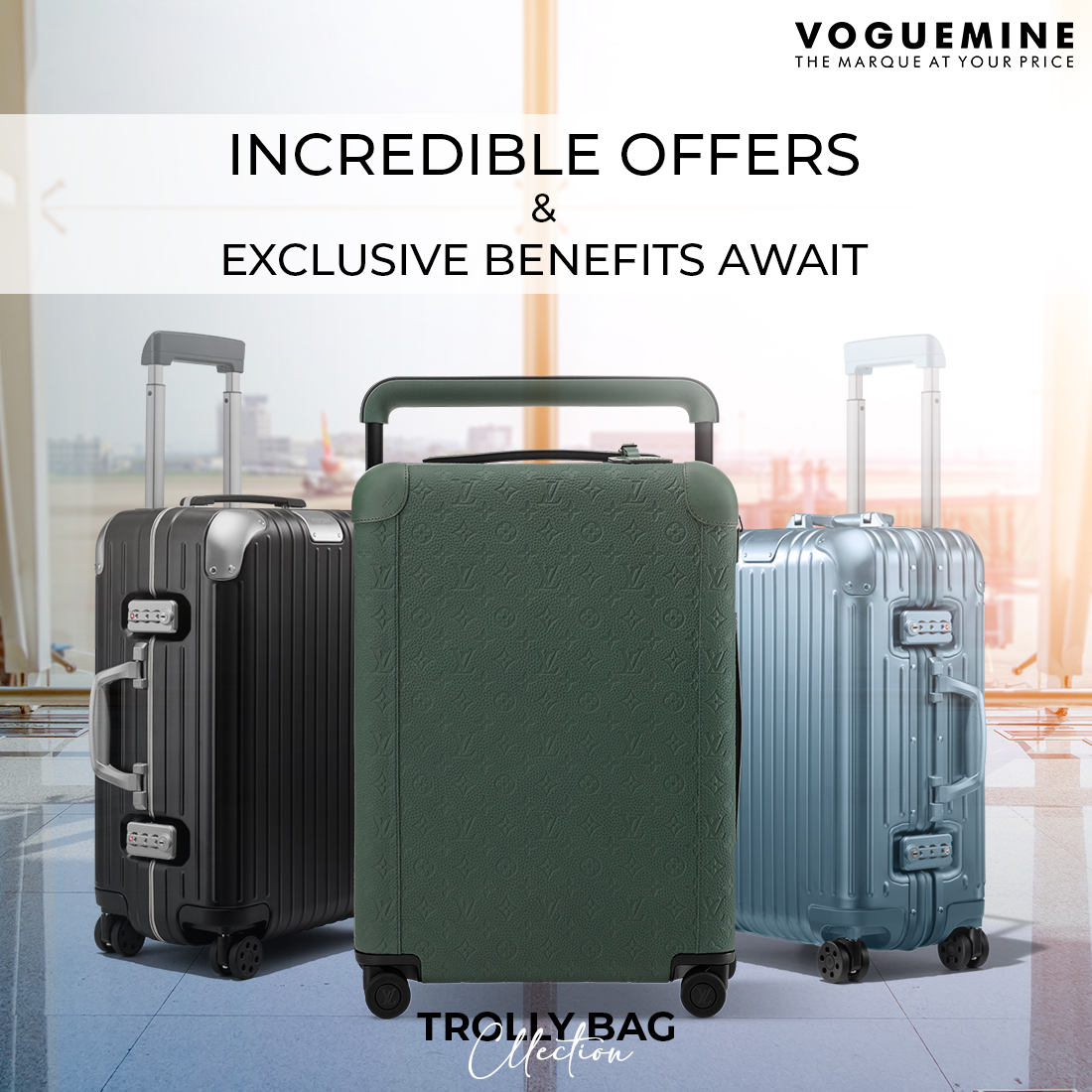 Best Luxury Trolley Bag: Travel in Style with VogueMine