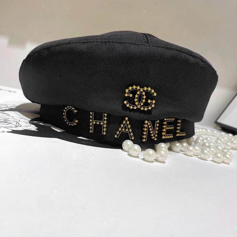 Buy Chanel Black Beret Hat Online Vogue Mine