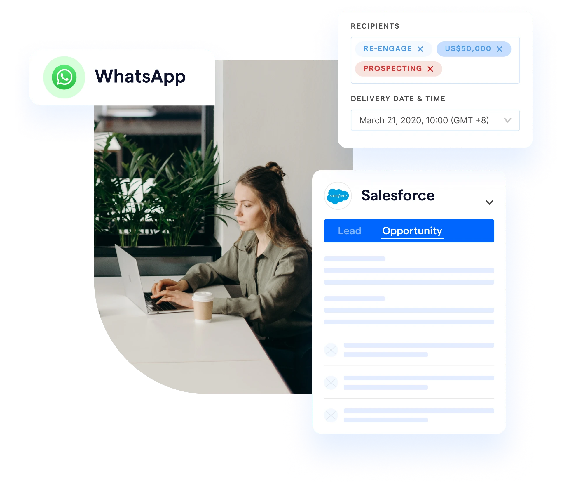 Crie mais engajamento com CRM social | SleekFlow