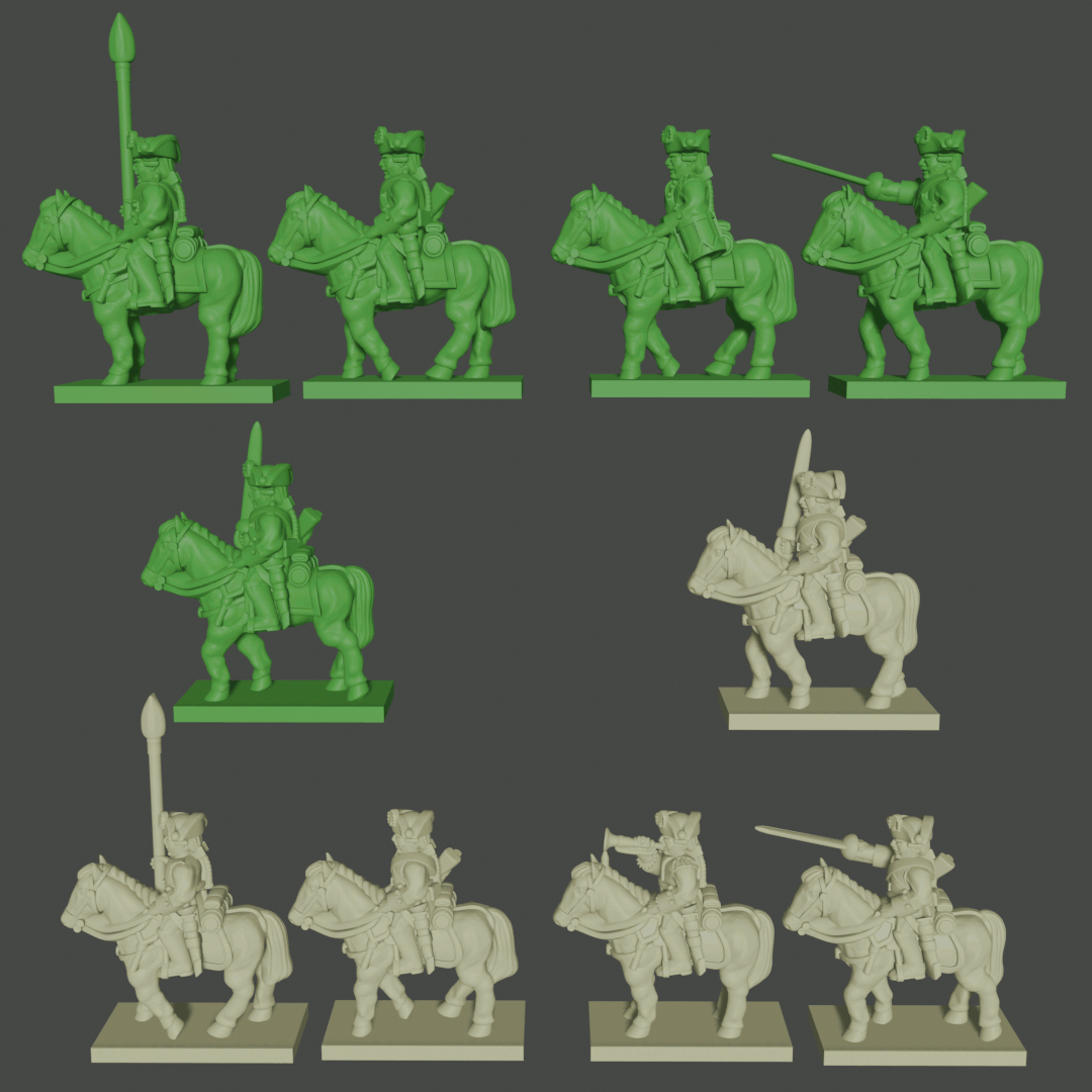 6-15mm Austrian SYW Cavalry (SYW-AU-3)