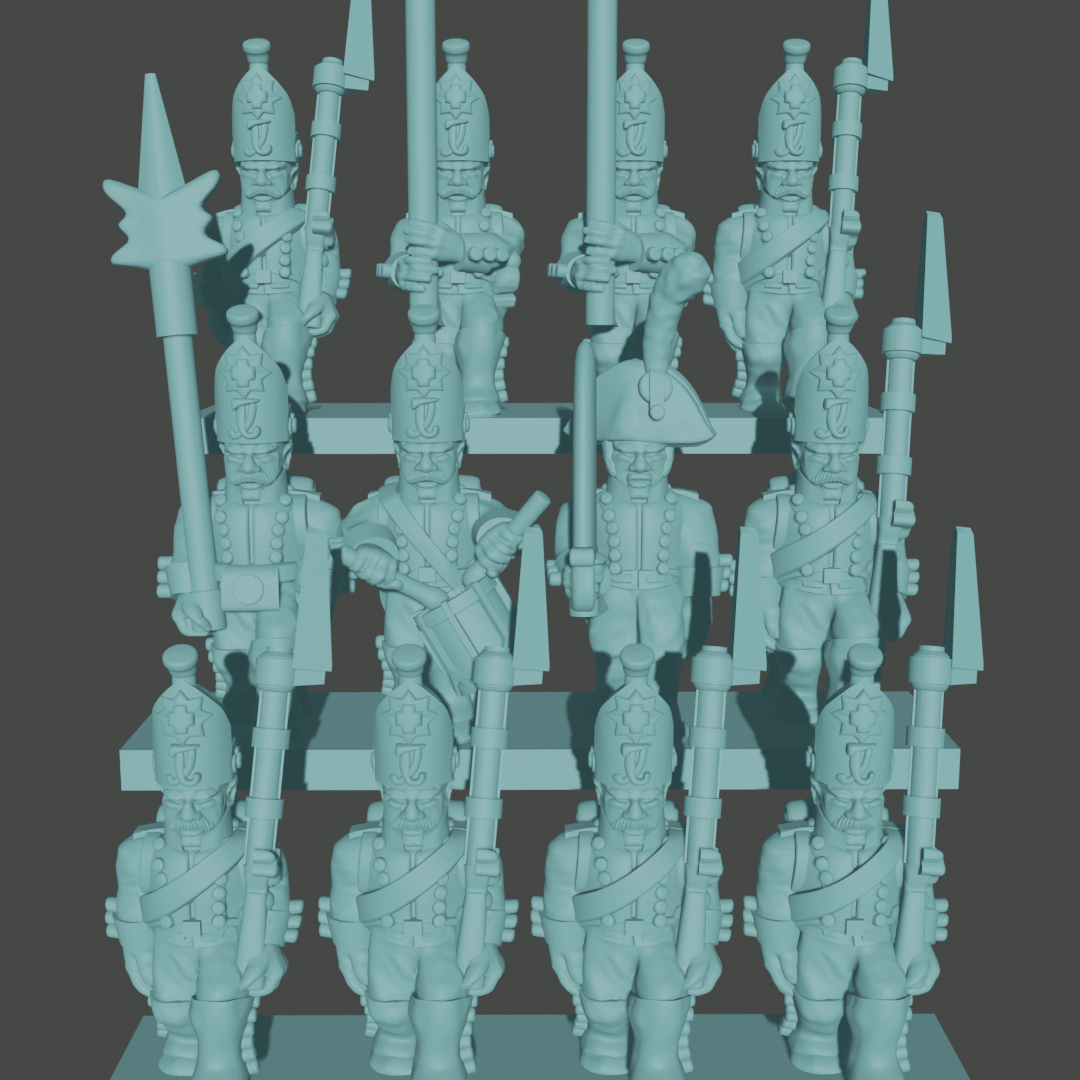 6-15mm Baden Grenadier Battalion (1802-08) NAP-BD-2