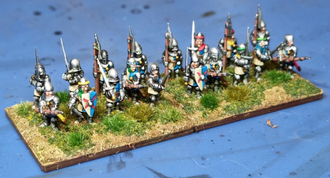 6-15mm Medieval Foot Knights (10 Poses) HYW-2