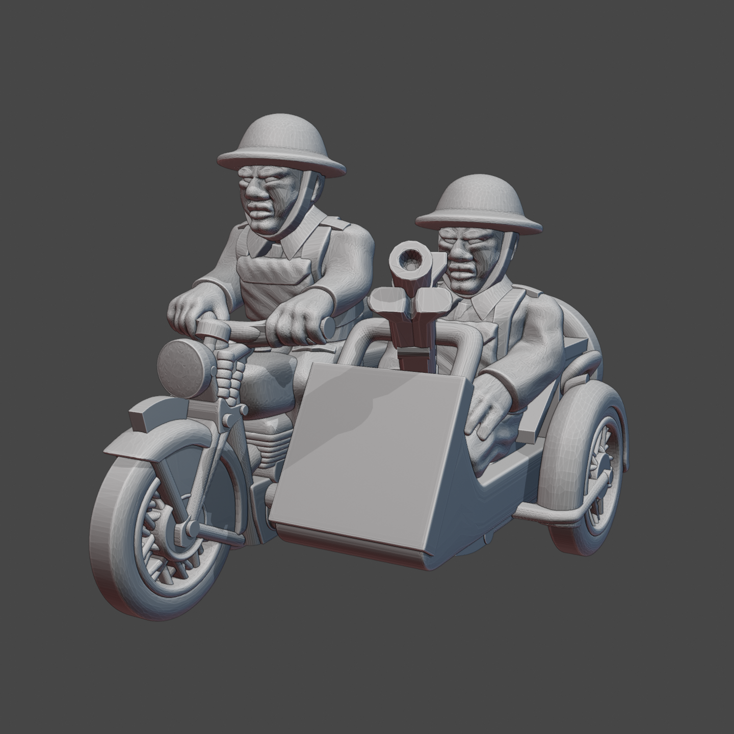 British WW2 Motorcycles (BSA M20 & Norton Big 4+Sidecar) (1939-45) with ...
