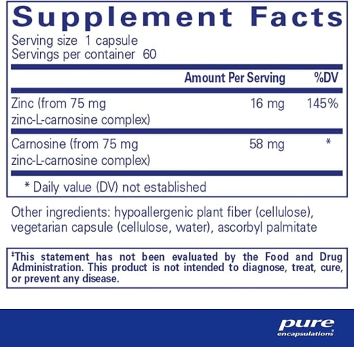 Pure Encapsulations Peptic-Car – TrustScore® 9.3/10 | SuppCo