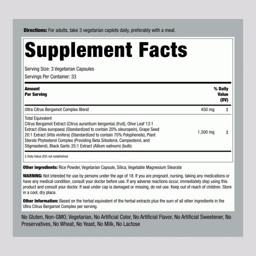 Piping Rock Citrus Bergamot Co – TrustScore® 5.9/10 | SuppCo