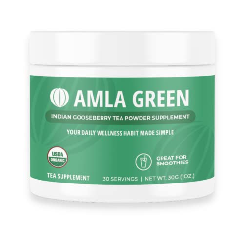 Amla Green - Indian Gooseberry Tea Powder - SuppCo
