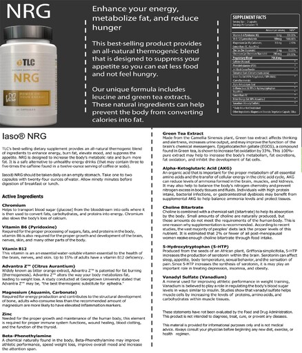 TLC Total Life Changes - NRG - SuppCo