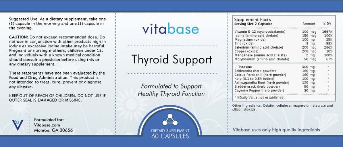 Vitabase - Thyroid Support - SuppCo