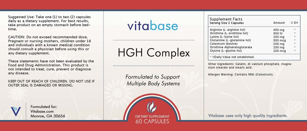 Vitabase - HGH Complex - SuppCo