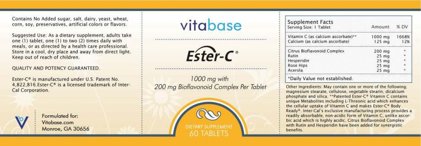 Vitabase - Ester-C 1000 mg - SuppCo