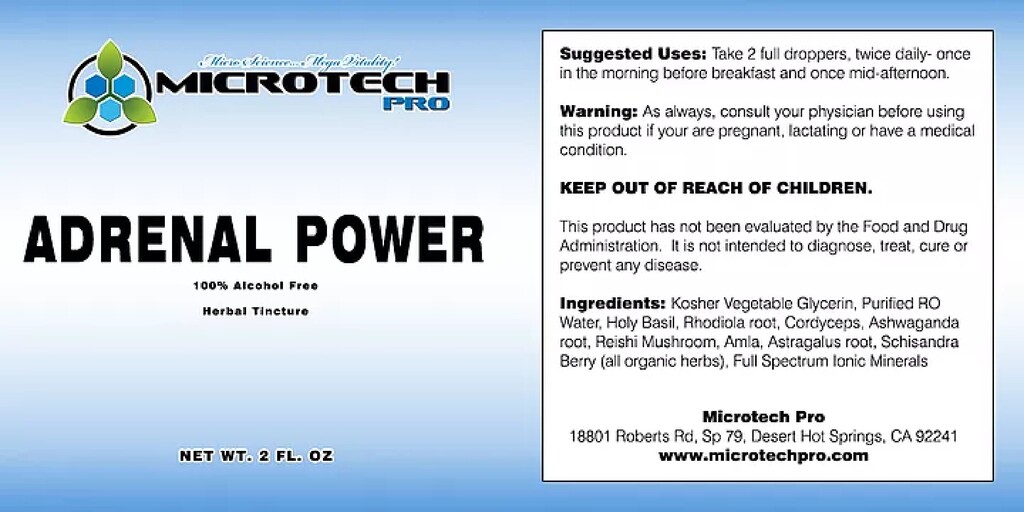 Microtech Pro - Adrenal Power - SuppCo