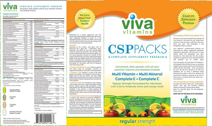 viva vitamins - Complete C 500 - Timed Release - SuppCo