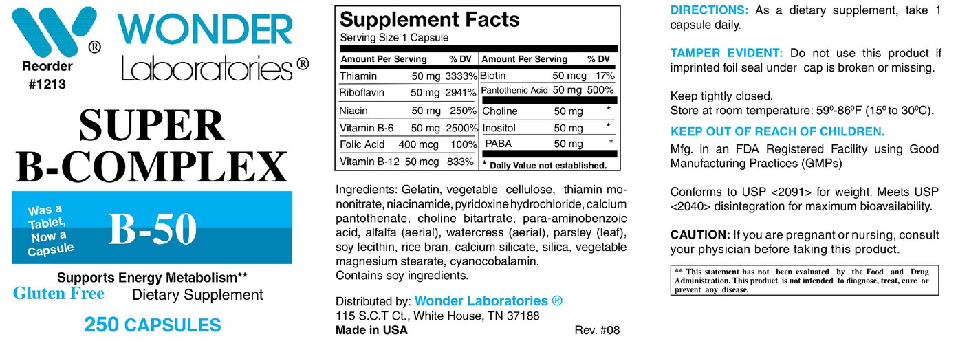 Wonder Labs - Super B-Complex - SuppCo