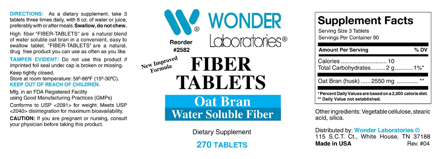 Wonder Labs - Fiber Tablets - SuppCo