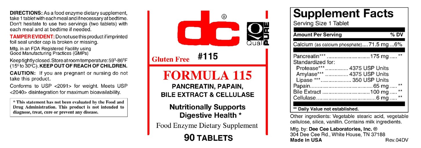 DC - Formula 115 - SuppCo