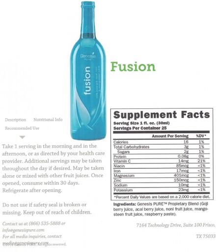 Genesis Pure - Fusion - SuppCo