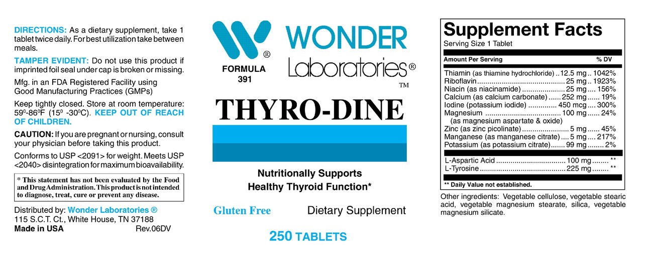 Wonder Labs - Thyro-Dine - SuppCo