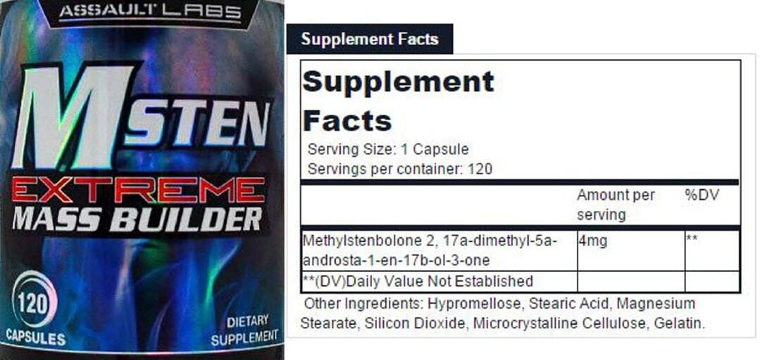 Assault Labs - Msten Extreme Mass Builder - SuppCo