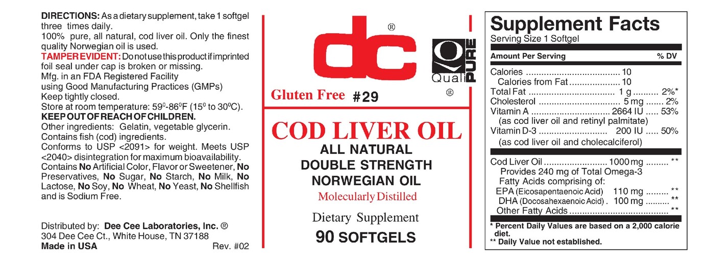 DC - Cod Liver Oil - SuppCo