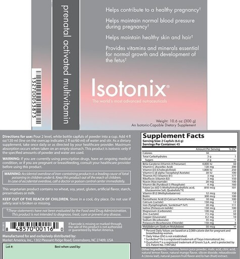 Isotonix - Prenatal Activated Multivitamin - SuppCo
