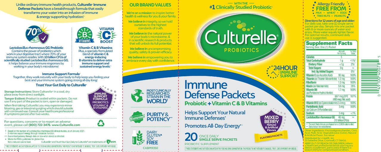 Culturelle - Immune Defense Packets Mixed Berry - SuppCo