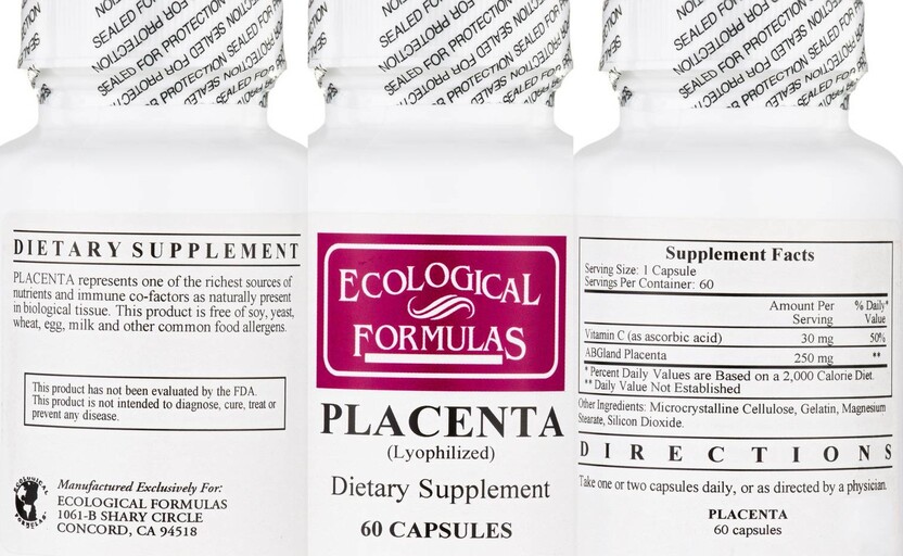 Ecological Formulas - Placenta - SuppCo