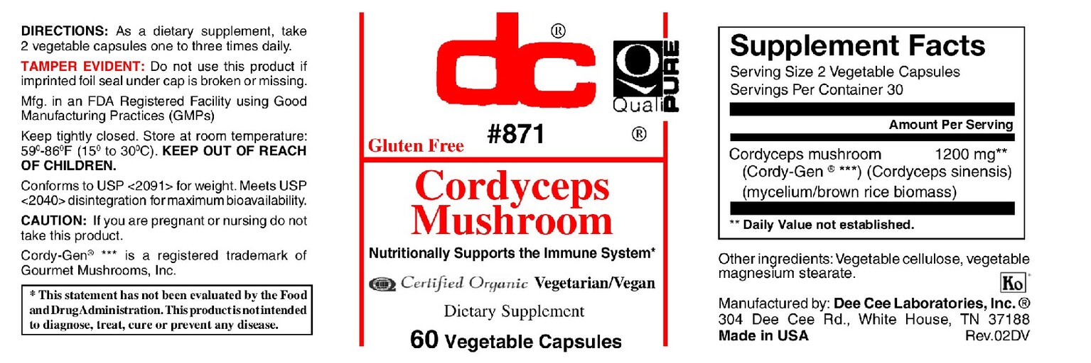 DC - Cordyceps Mushroom - SuppCo