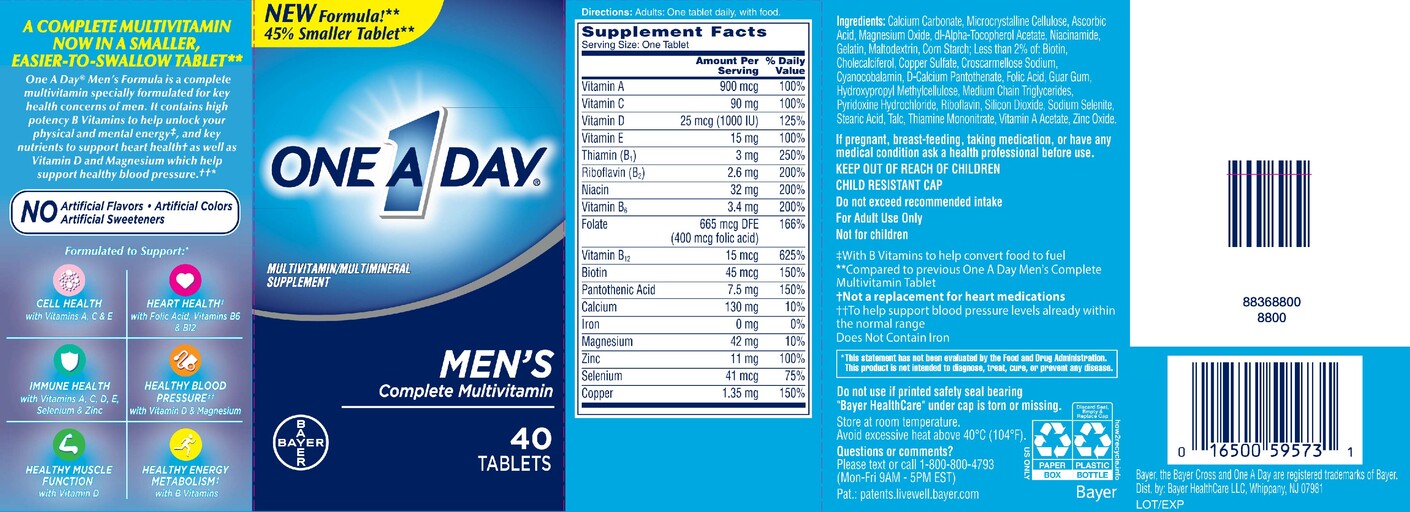 Bayer One A Day Men's - Complete Multivitamin - SuppCo