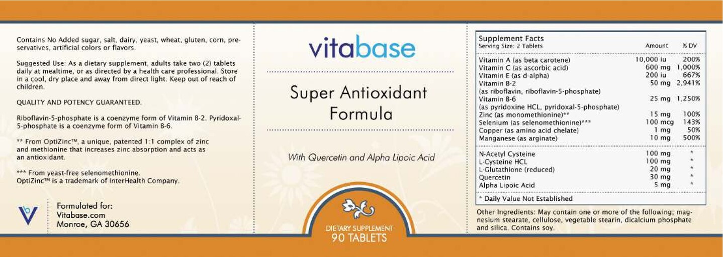 Vitabase - Super Antioxidant Formula - SuppCo