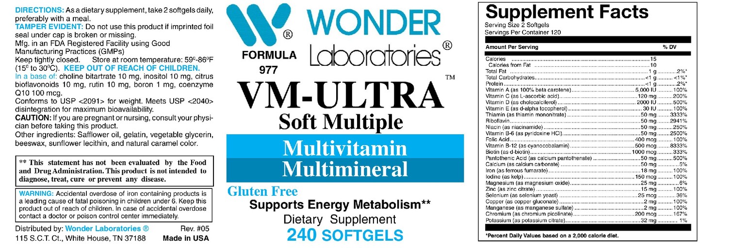 Wonder Labs - VM-Ultra - SuppCo