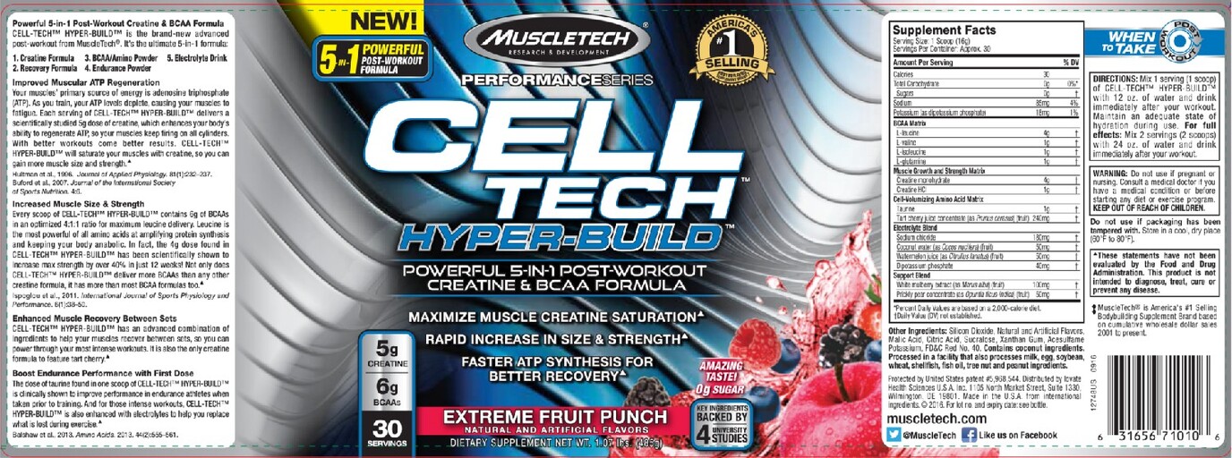 MuscleTech - CELL TECH HYPER-BUILD Extreme Fruit Punch - SuppCo