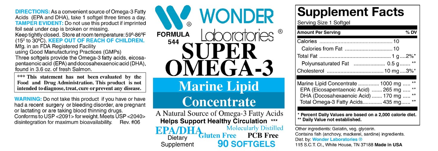 Wonder Labs - Super Omega-3 - SuppCo