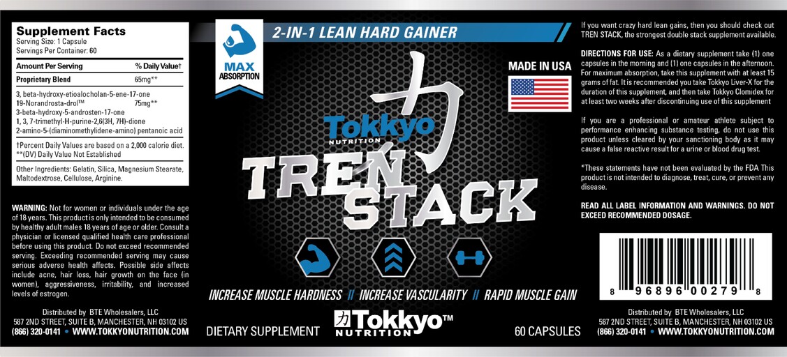 Tokkyo Nutrition - Tren Stack - SuppCo