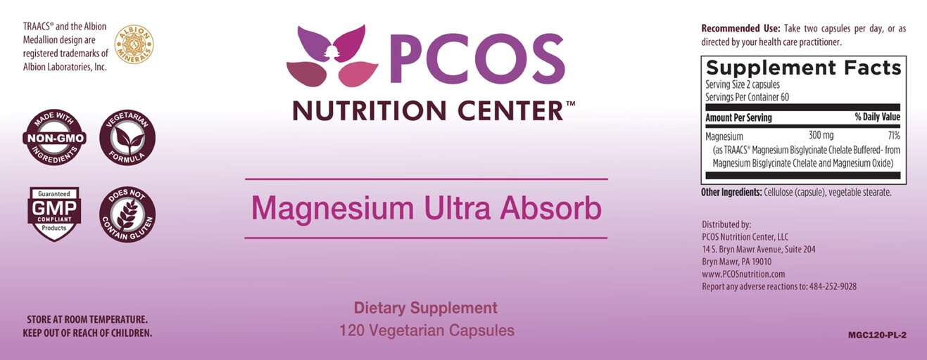 PCOS Nutrition Center - Magnesium Ultra Absorb - SuppCo