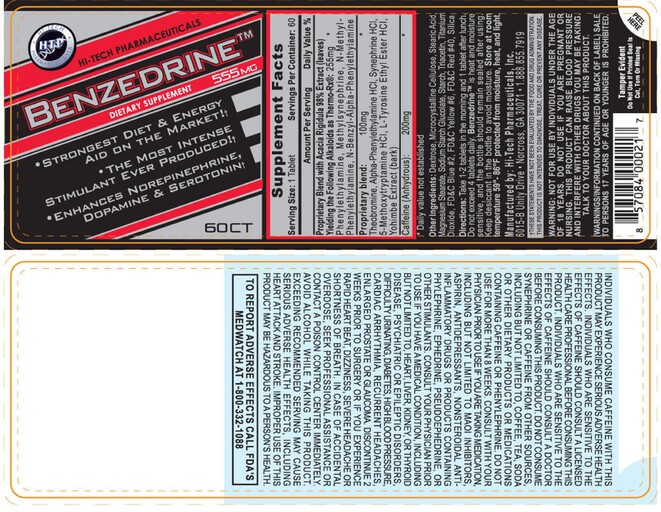 Hi-Tech Pharmaceuticals - Benzedrine - SuppCo
