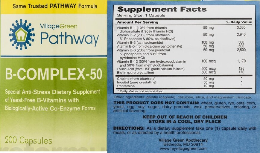 Village Green Pathway - B-Complex-50 - SuppCo