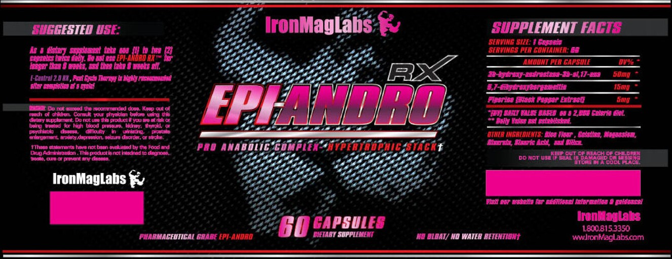 IronMagLabs - EPI-ANDRO RX - SuppCo