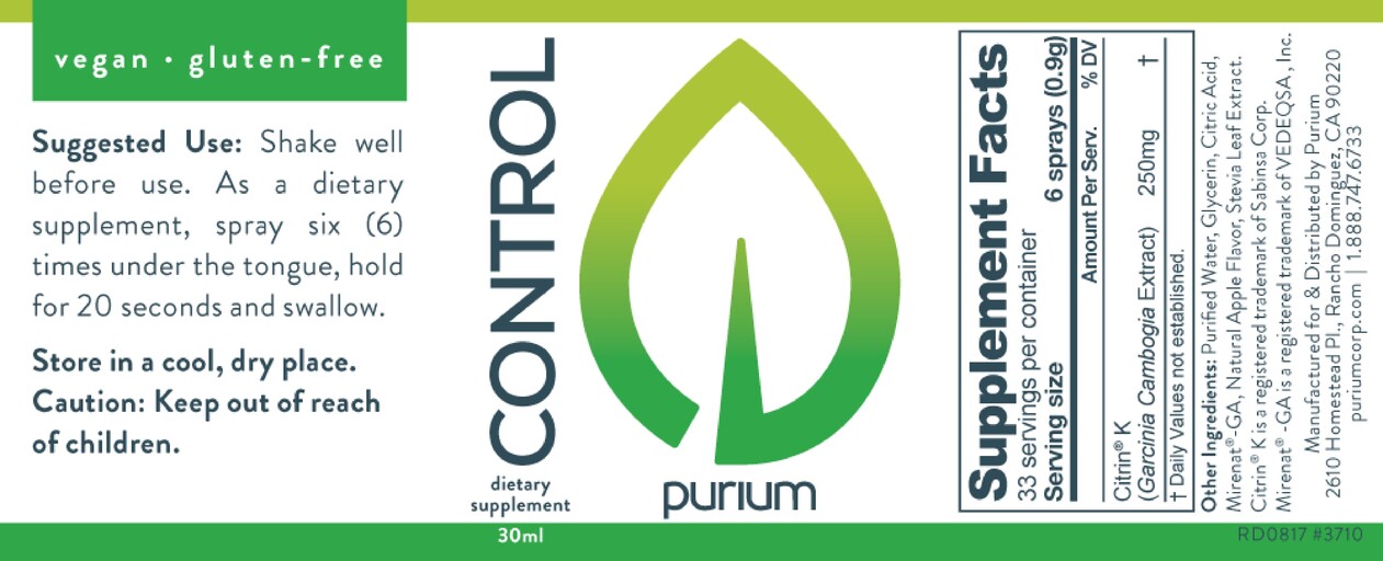 Purium - Control - SuppCo