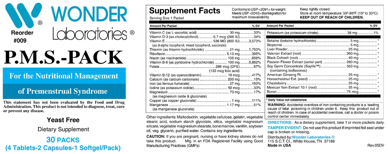 Wonder Labs - P.M.S.-Pack - SuppCo