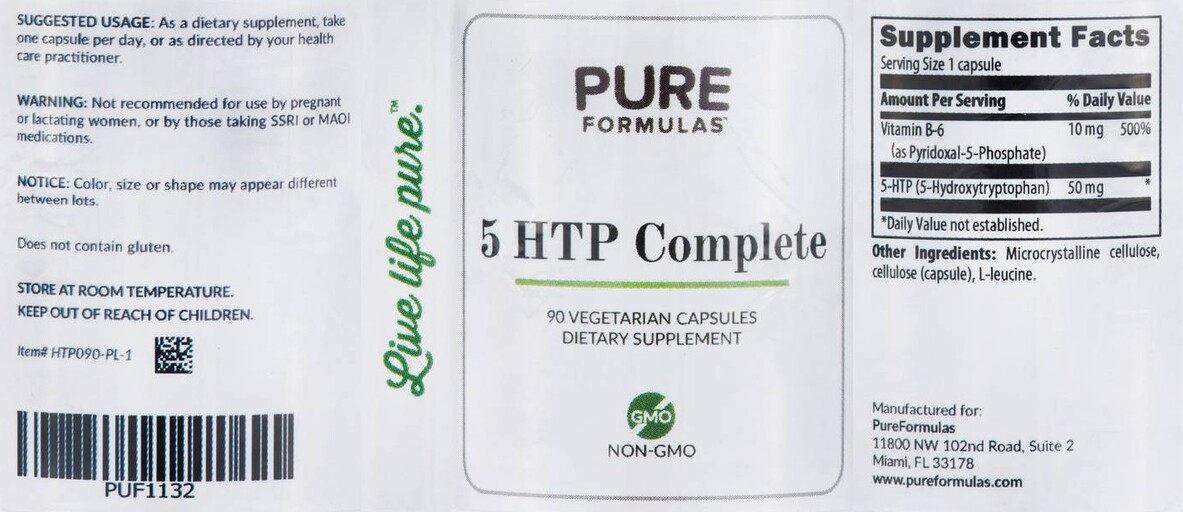 PureFormulas - 5 HTP Complete - SuppCo