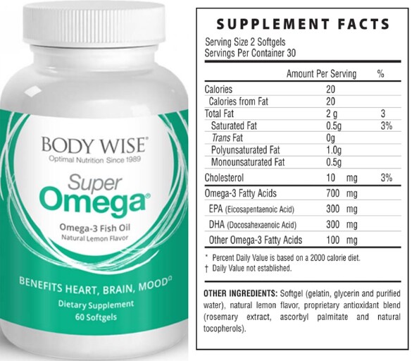 Body Wise - Super Omega - SuppCo