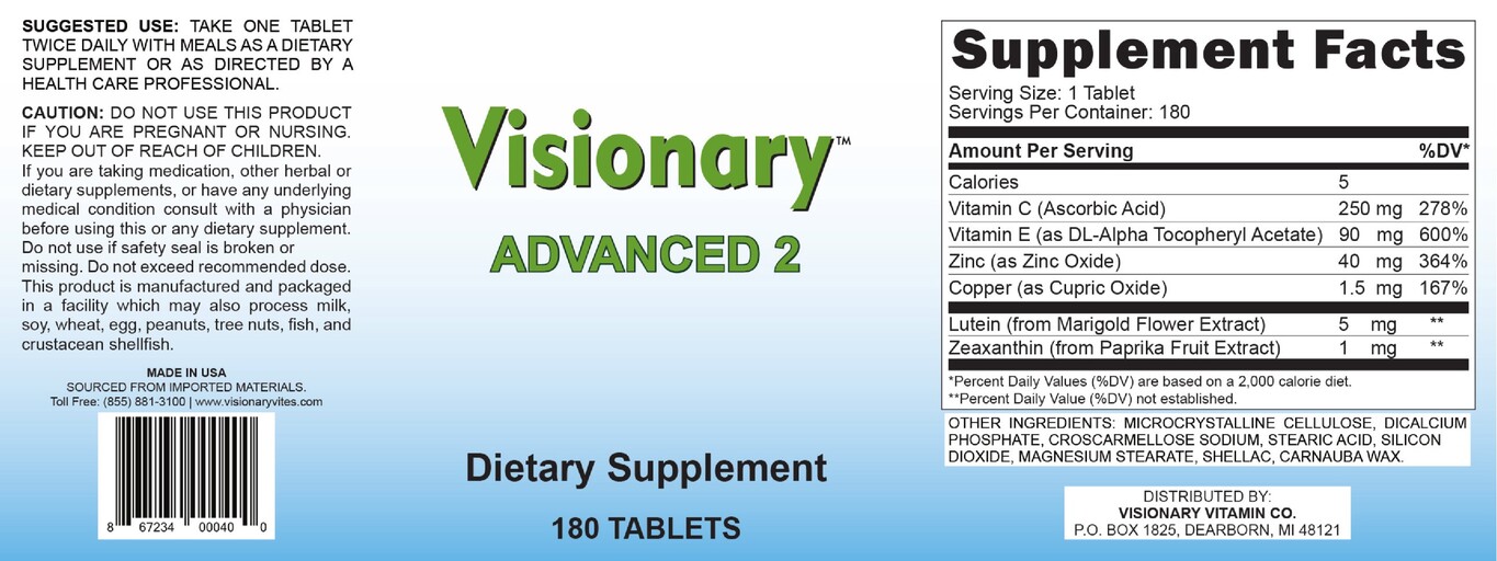 Visionary - Advanced 2 - SuppCo