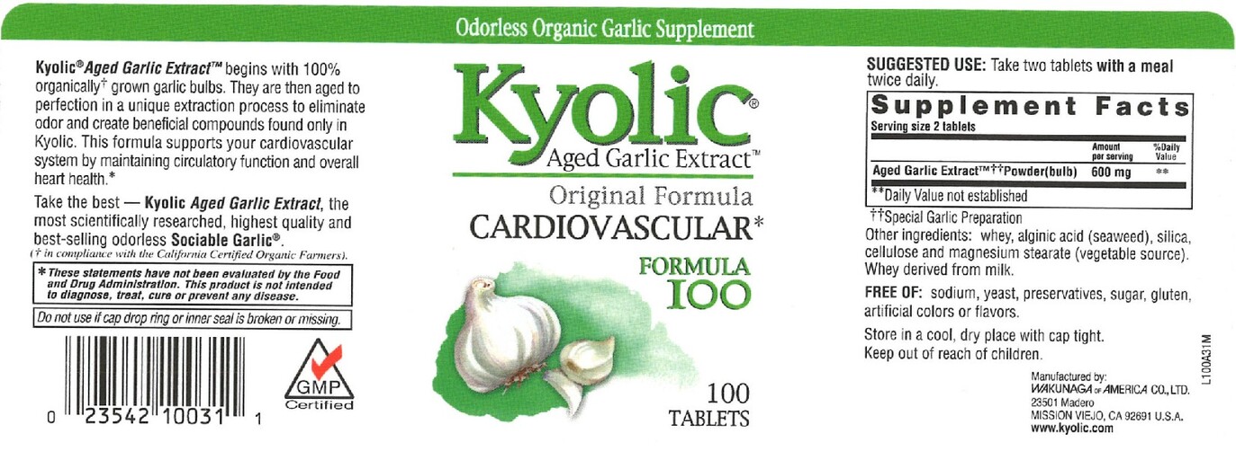Kyolic - Kyolic Formula 100 - SuppCo