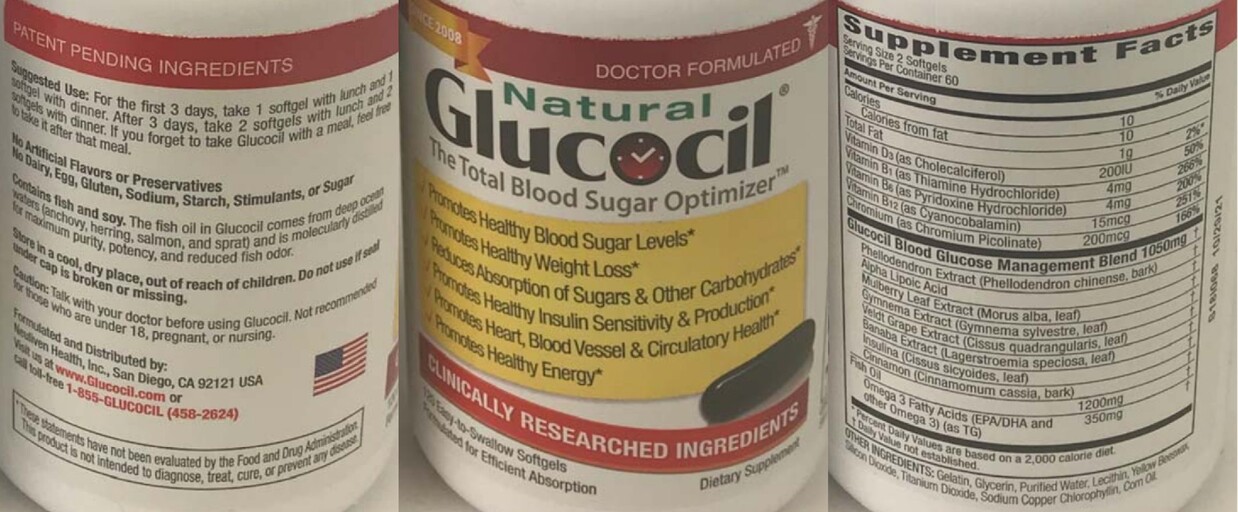 Neuliven Health - Natural Glucocil - SuppCo