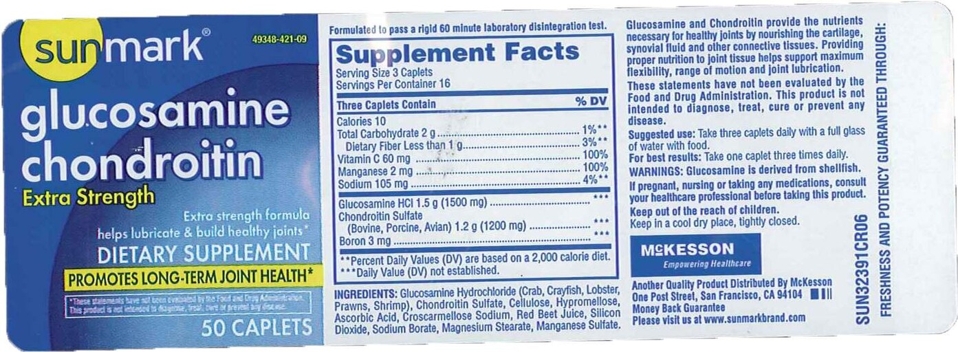 sunmark - Glucosamine Chondroitin Extra Strength - SuppCo