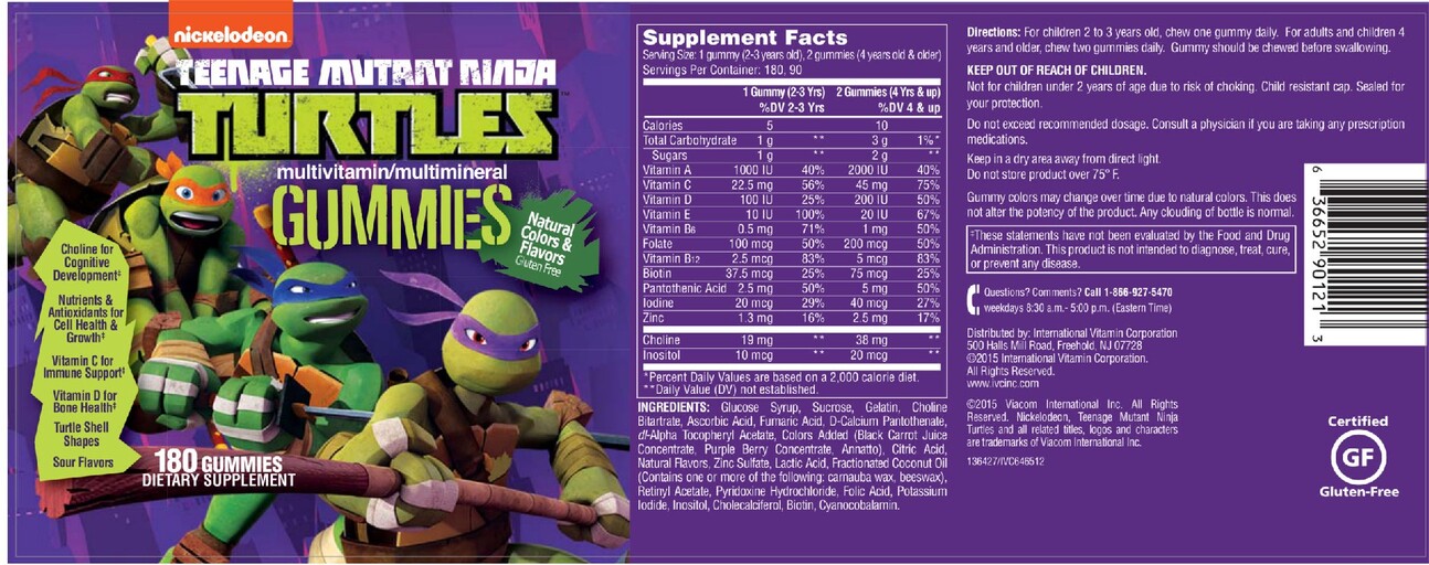 International Vitamin Corporation - Nickelodeon Teenage Mutant Ninja ...